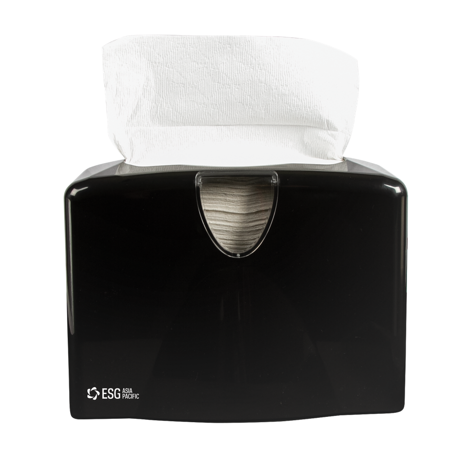 COUNTER MOUNT MULTIFOLD DISPENSER - BLACK or WHITE | Wholesale – CLUBCO