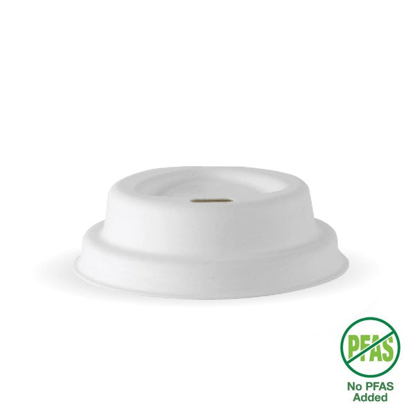 63mm / 4oz White Plant Fibre BioCup Lid | Wholesale – CLUBCO