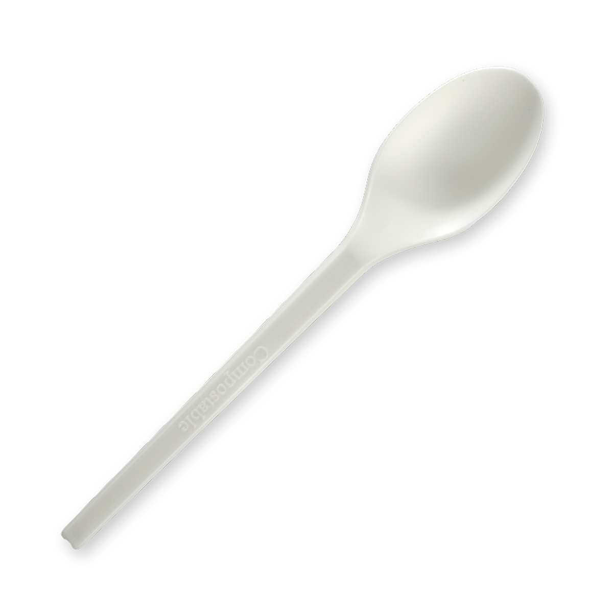 BioPak Compostable 6.5" PLA Spoon | Wholesale – CLUBCO