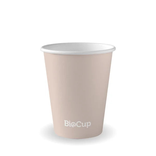 280ml / 8oz (80mm) Aqueous Single Wall BioCup – CLUBCO